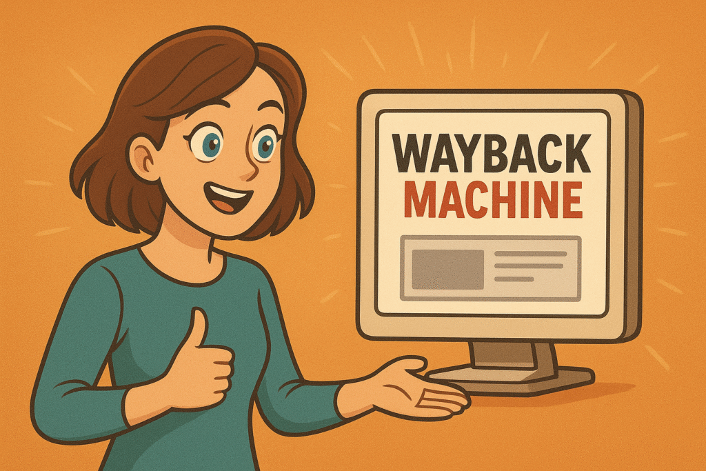 Wayback machine : Remonter le temps pour optimiser votre stratégie SEO